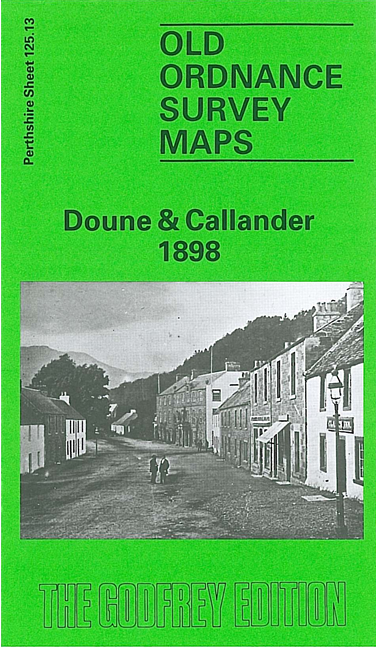 Old OS Map Doune & Callander 1898 *SPECIAL